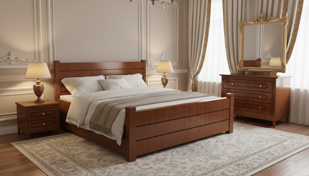 Florence Ember Bed – Aba Wood